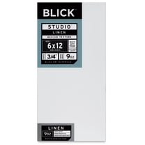 Blick Studio Linen Stretched Canvas - 18" x 24", Traditional 3/4 ...