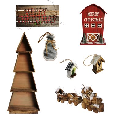 Fraser Hill Farm Christmas Décor, 35" Pre-Lit Toy Soldier with Bass ...