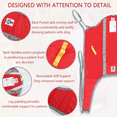 EZ Assistive Patient Lift Sling with Divided Leg, High Back, 500 lb ...
