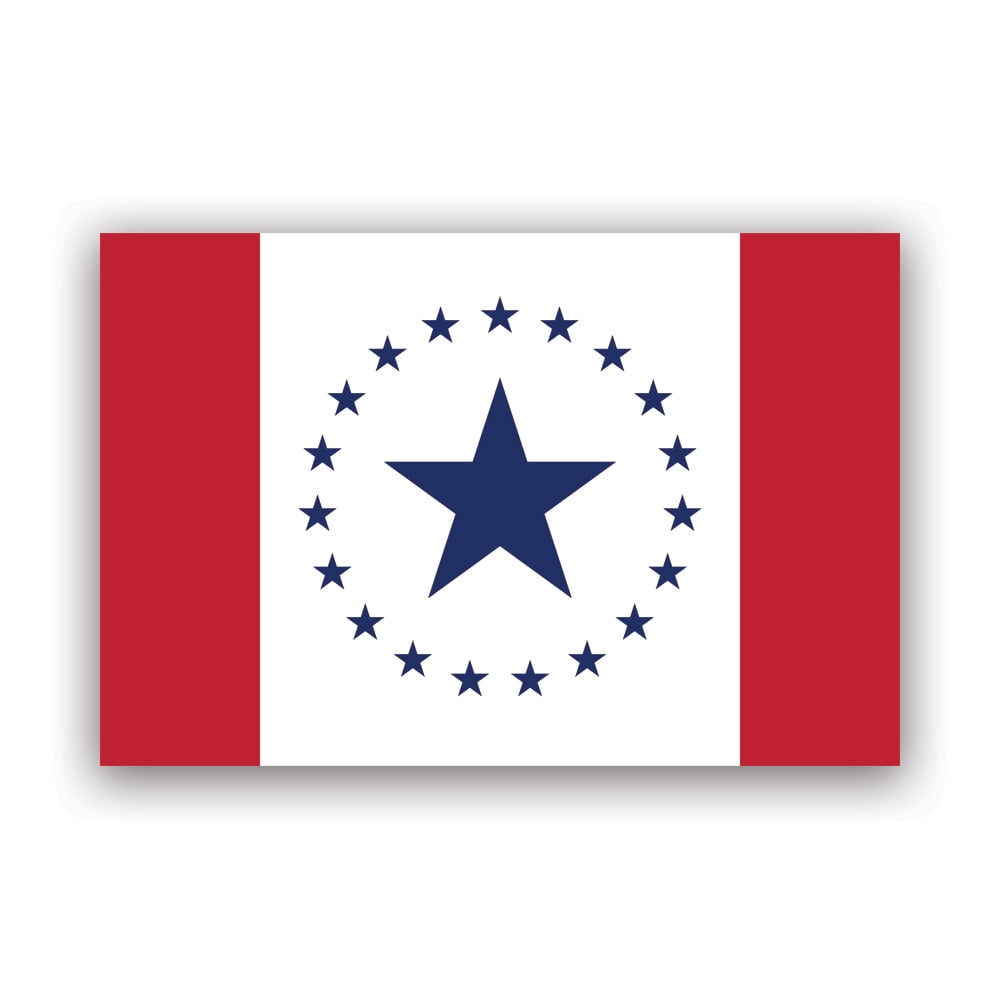 Stennis Mississippi Flag Sticker Decal - Self Adhesive Vinyl ...