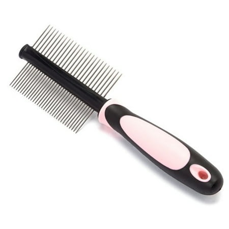 Iconic Pet - Double Sided Pin Comb - Pink | Walmart Canada