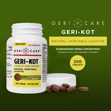 Geri-KOT Sennosides Laxative & Stool Softener Tablets 8.6mg 100ct HSA ...