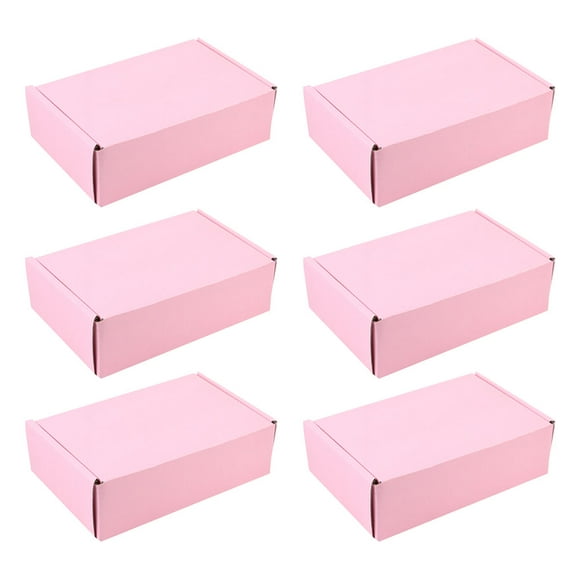 Pink Corrugated Boxes