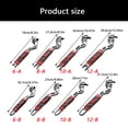 Adjustable Wrench Wide Jaw Tool Wide Jaw Wrench with Metric Scale for ...
