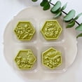 50g Plastic Mooncake Moulds Shape Mooncake Mold DIY Baking Gadgets ...
