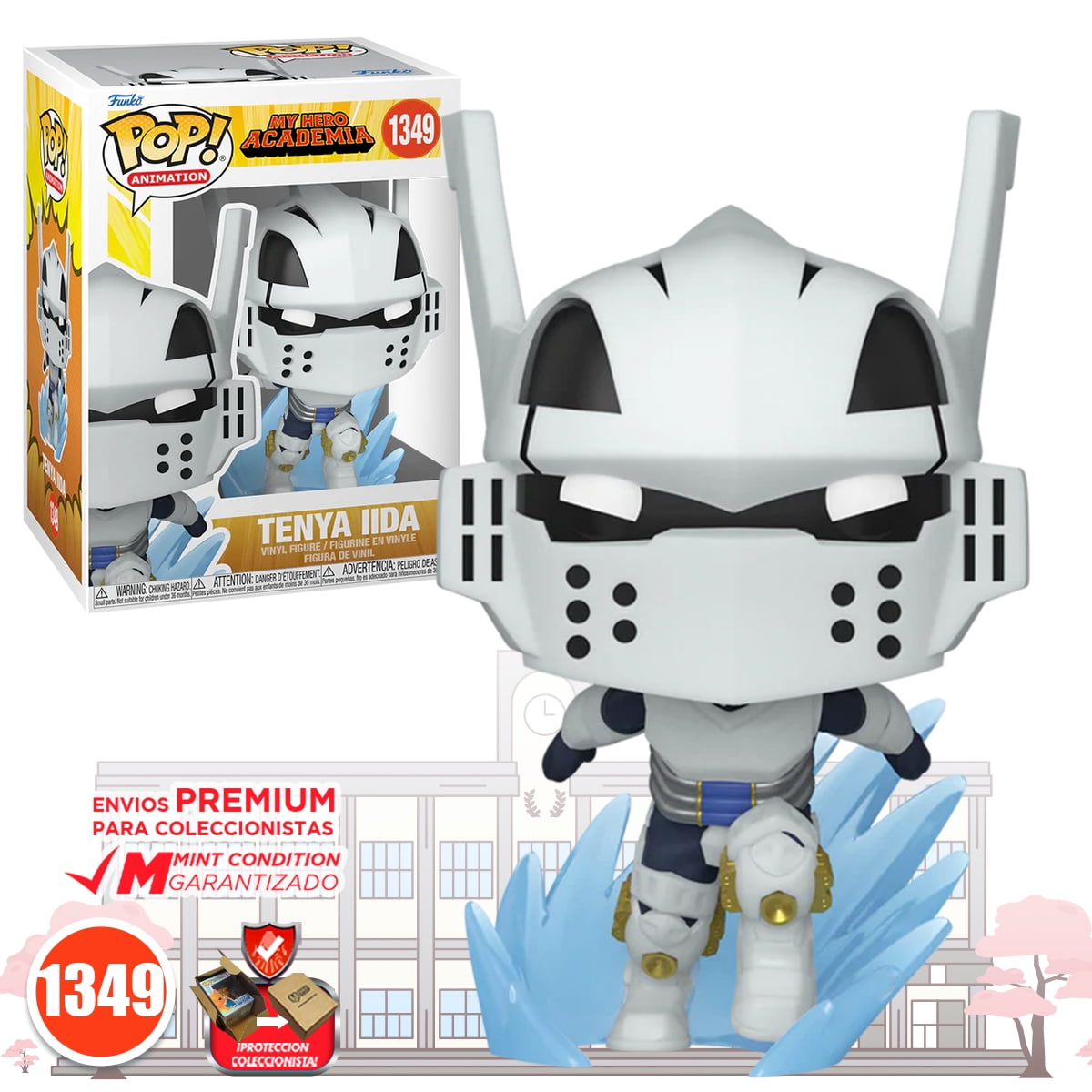 Funko Pop Tenya Iida Recipro Burst #1349 My Hero Academia Anime Manga ...