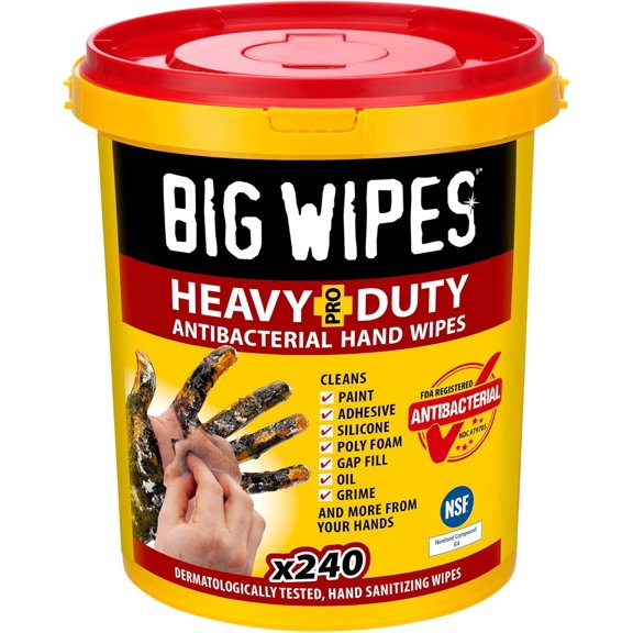 Big Wipes Heavy Duty 80 - Walmart.com
