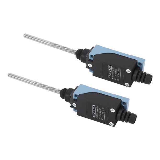 Flexible Coil Spring Rod Limit Switch, 2Pcs 250V 380V Momentary Limit ...