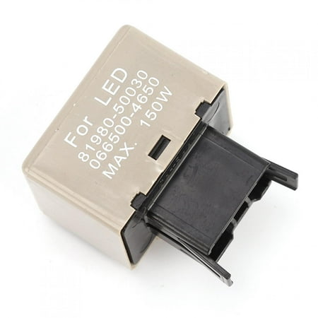 Flasher Relay,8-Pin Electric LED Flasher Turn Signal Flasher Relay ...