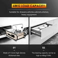 AOLISHENG Heavy Duty Drawer Slides 22'' Full Extension Ball Bearing ...