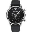 Emporio Armani Classic Leather Chronograph Mens Watch AR1828 - Walmart.com