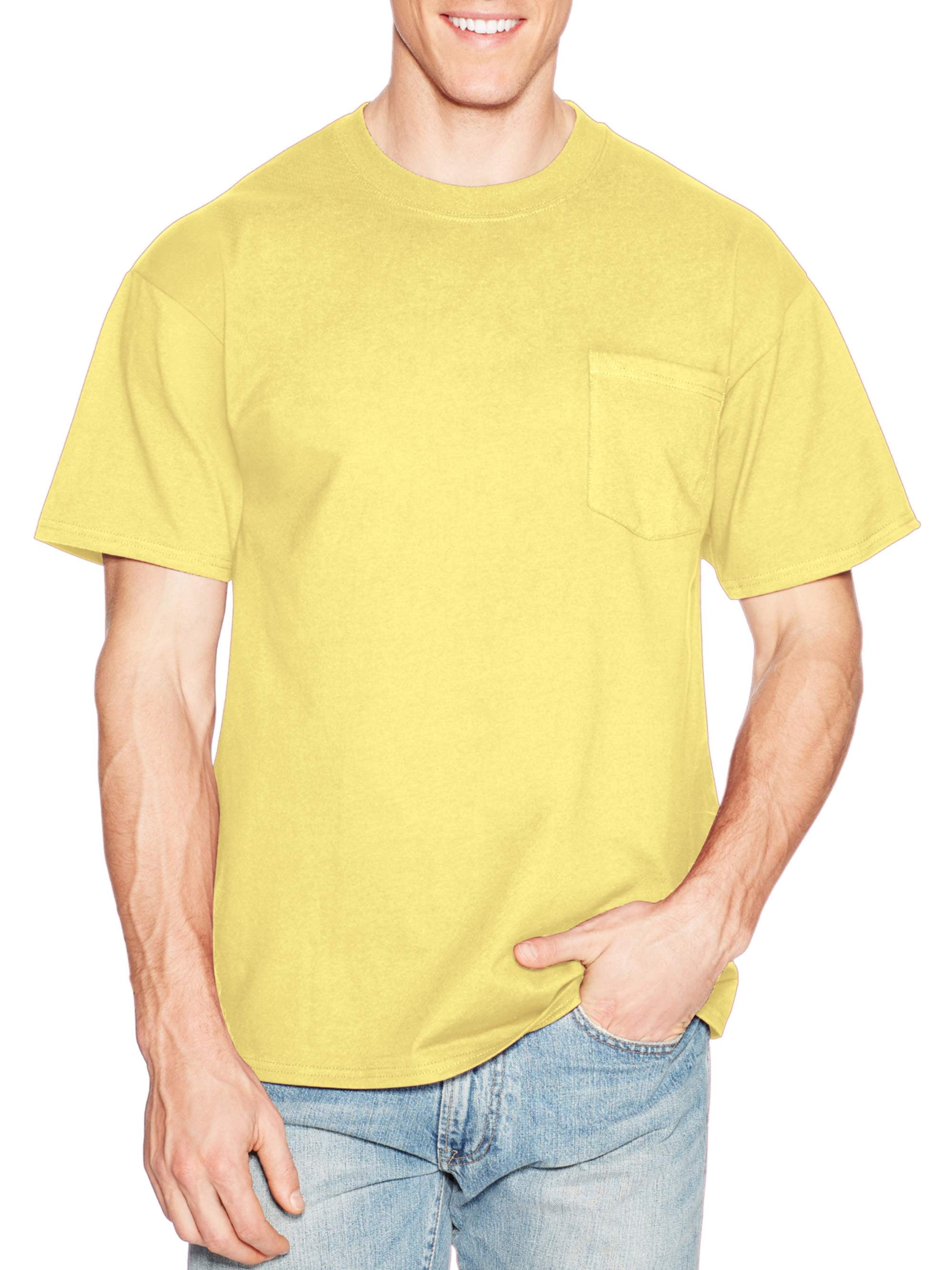 Men's Premium Beefy-T Short Sleeve T-Shirt With Pocket, Up to Size 3XL ...