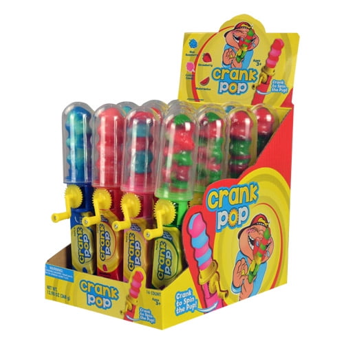 Koko's Confectionary & Novelty Crank Pop Crank Pop, 0.81 Ounce - 16 ...