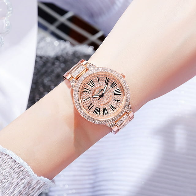 Ausyst Watch for Women Casual Bracelet Watch Quartz Mesh Belt Band ...