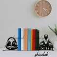 Shinelab Custom Producer Name Metal Bookends, Studio Bookshelf ...