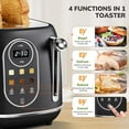 Keenstone 2 Slice Smart Toaster - Touchscreen, Stainless Steel, Wide ...