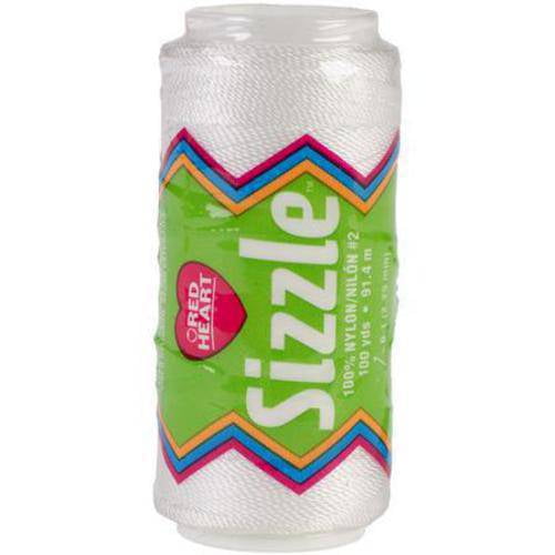 Red Heart Sizzle Nylon Yarn, 100 Yd. - Walmart.com