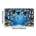 Graduation Season for Indoor Outdoor Use Lightweight Polyester Cloth ...