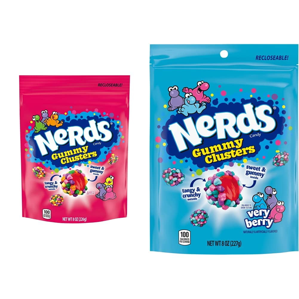 Gummy Clusters, Candy, Very Berry, Crunchy and Gummy, 8 oz | Walmart en ...