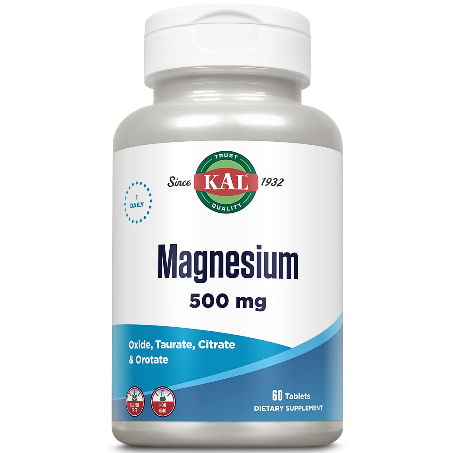 Suplemento KAL: tabletas de magnesio, 500 mg, 60 unidades | Bodega ...