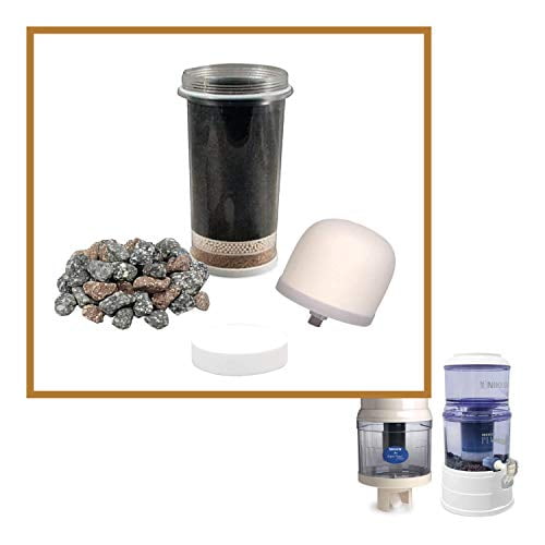 Nikken Aqua Pour 1 Filter Cartridge 1 Micro Sponge Pre-Filter 1 Ceramic ...