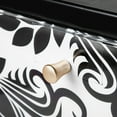 Iris Stacking File Storage Drawer With Design Black