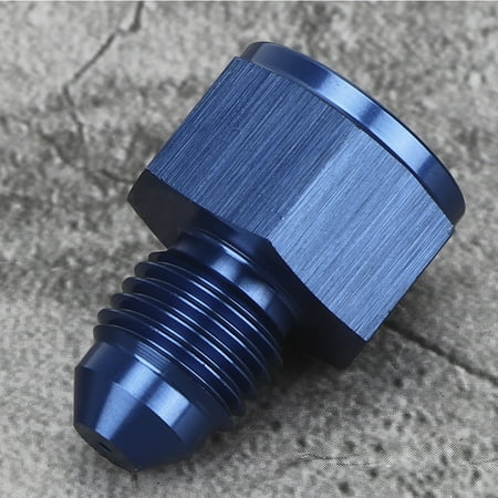 FLAMEEN Metal Oil Inlet Fitting,Oil Inlet Fitting,Metal 4AN Inline Oil ...