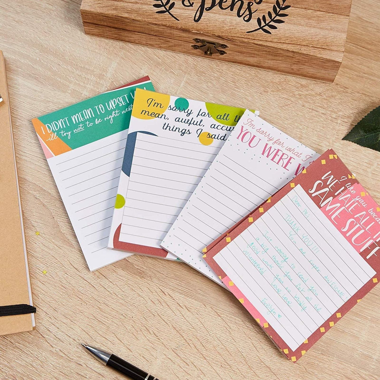 Stationery And Party Supplies Cow Note Pads 5x8 Cow Notepad Lined Paper To Do Notepad Grocery List