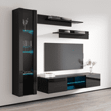 Fly G2 33TV Wall Mounted Floating Modern Entertainment Center - Walmart.com