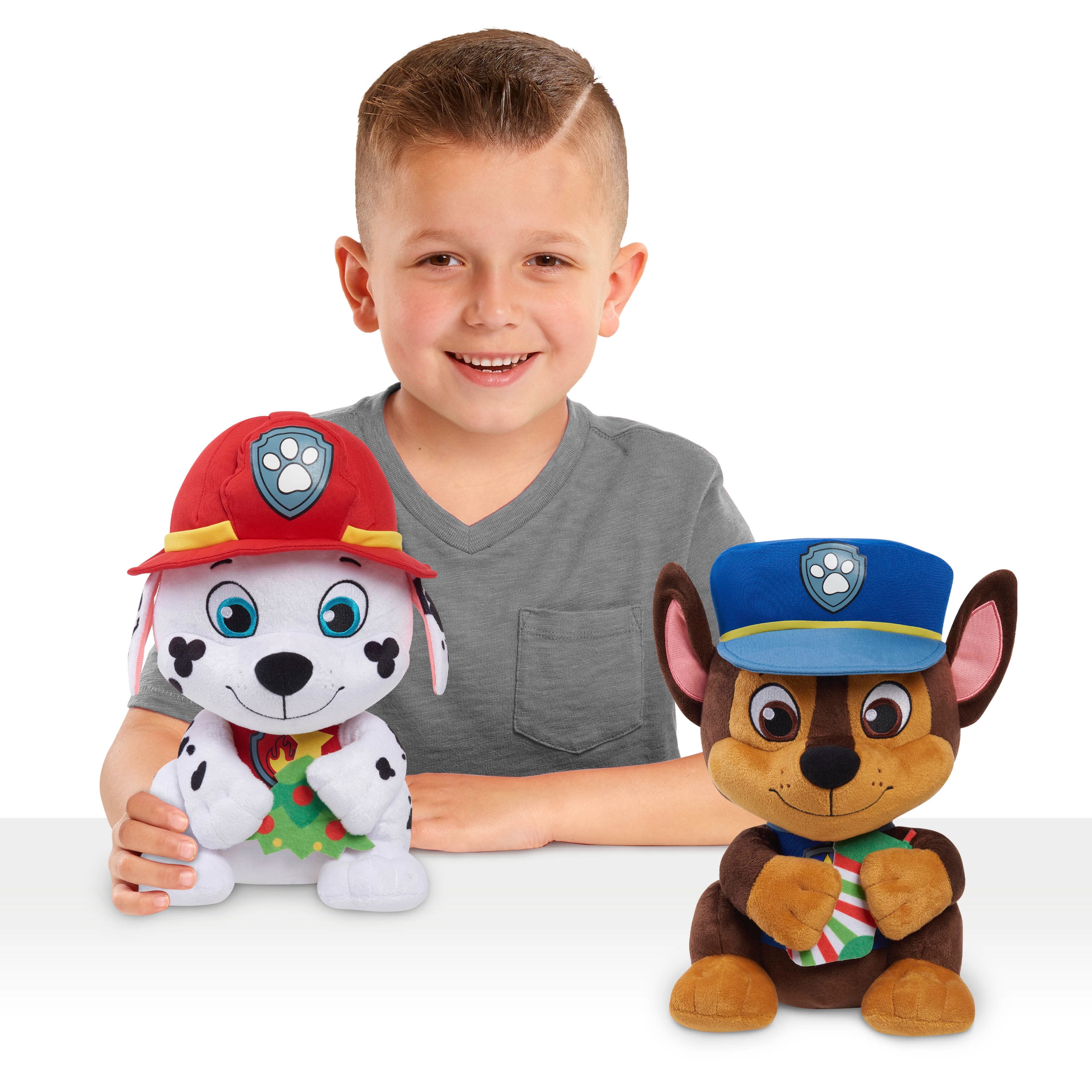 Buy Paw Patrol Large Holiday Plush Marshall, Kids Toys for Ages 3 up ...