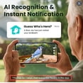Birdfy Smart Bird Bath with Camera Solar Powered, AI Identify, Live ...
