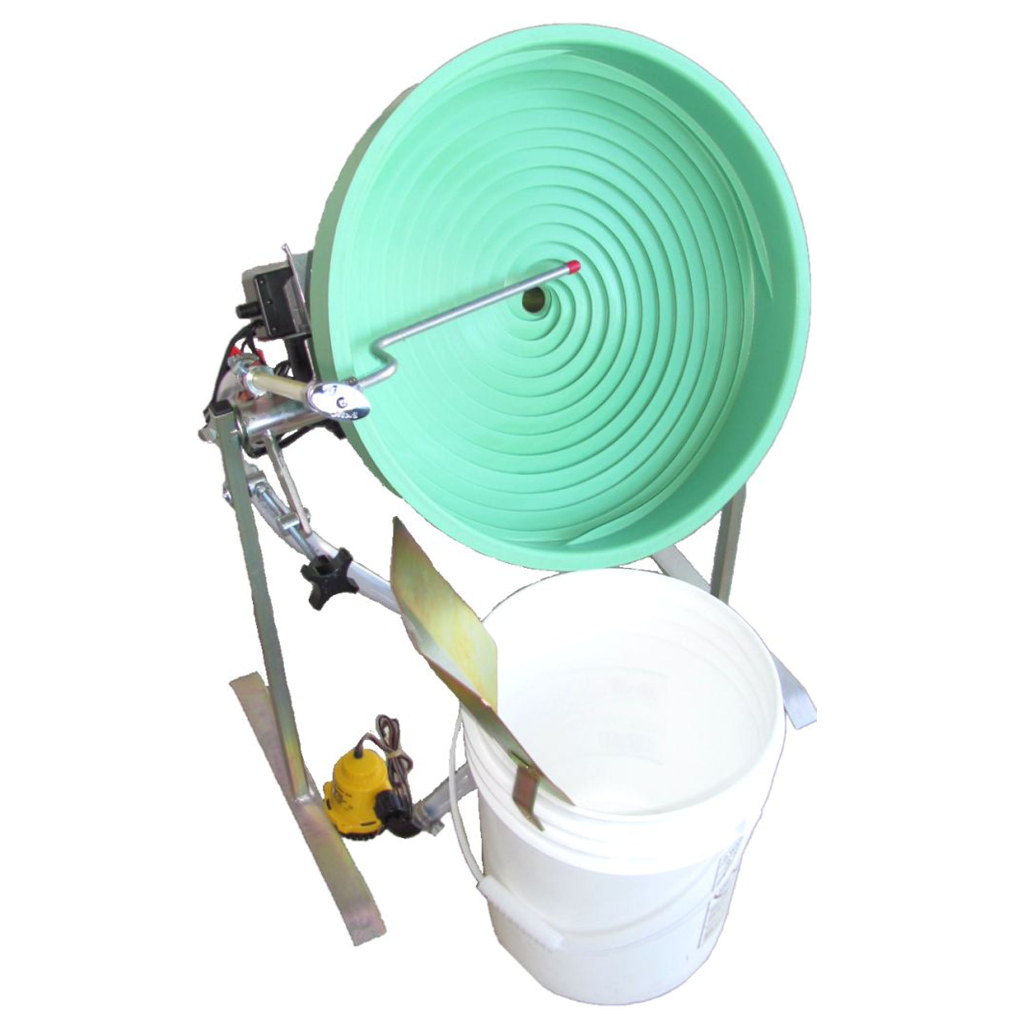 Gold Screw Vibrating Spiral Panner for Gold Prospecting - Walmart.com