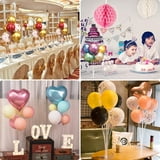 4 Sets of BIG Balloon Table Stand Kit with Pump, Reusable Clear ...