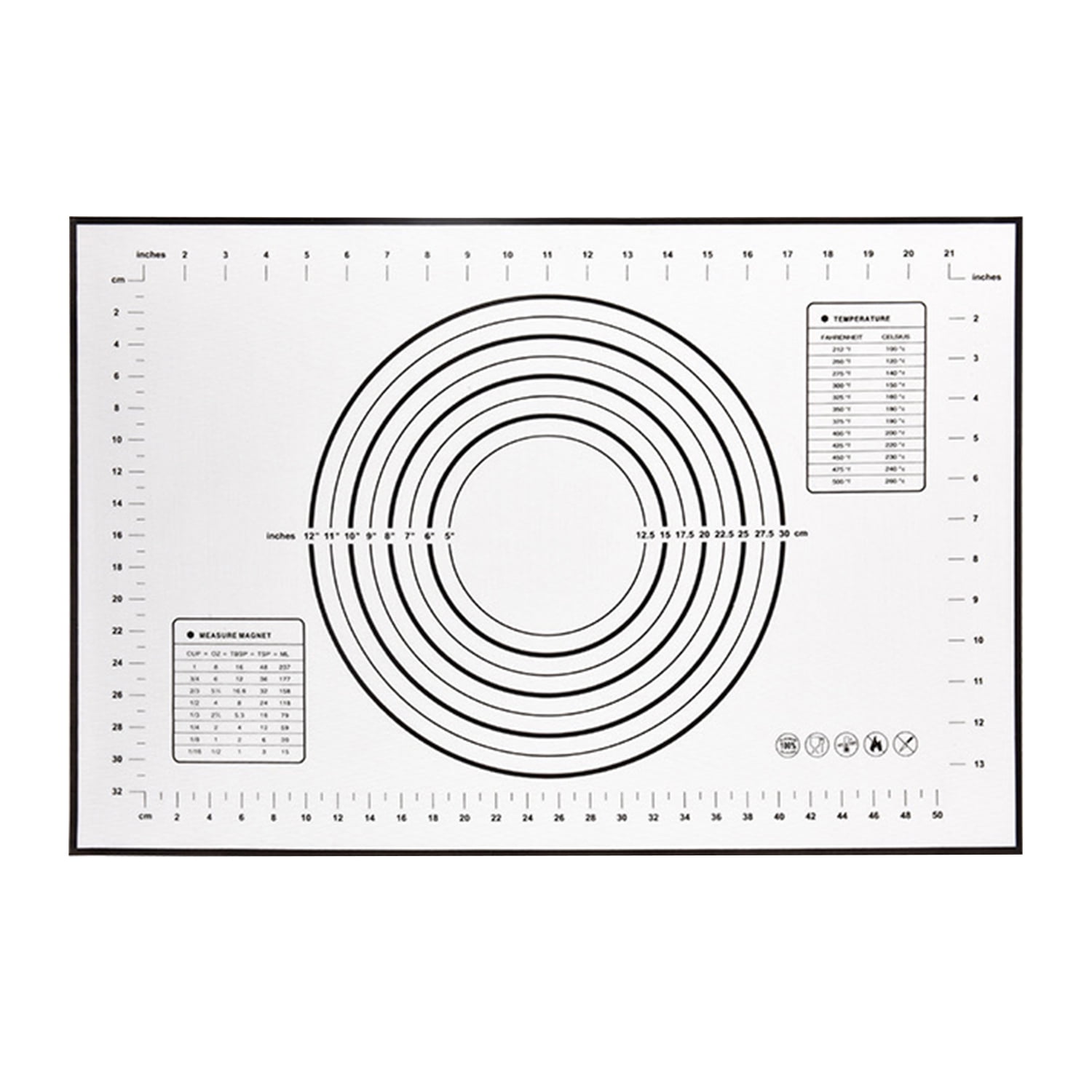Click here for Zootealy Adjustable Silicone Pastry Mat For Baking... prices