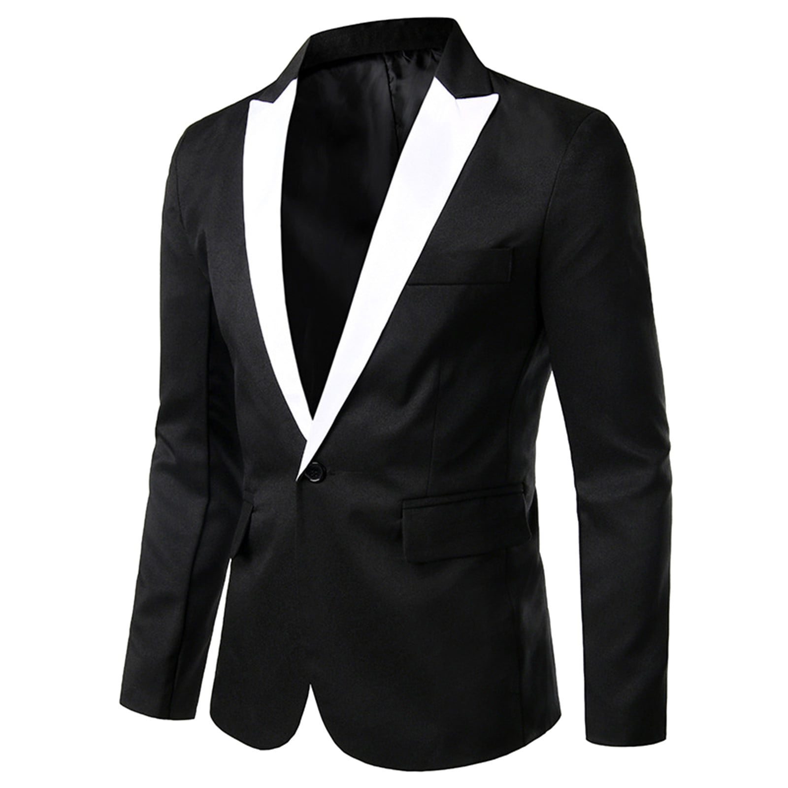 Ketyyh-chn99 Mens Blazers for Work Slim Fit Lapel Office Work Autumn ...