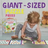 Briarpatch | The World of Eric Carle ABC/123 2-Sided Floor Puzzle, Ages 3+ - Walmart.com