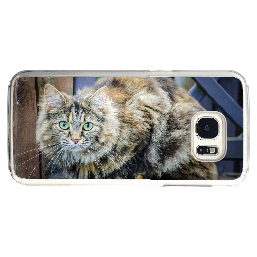 Long Haired Calico Cat Kitten Samsung Galaxy S7 Edge Phone Case ...