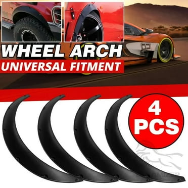 Universal Wheel Fender Flares Over Wide Body Wheel Arches, Car Wheel ...