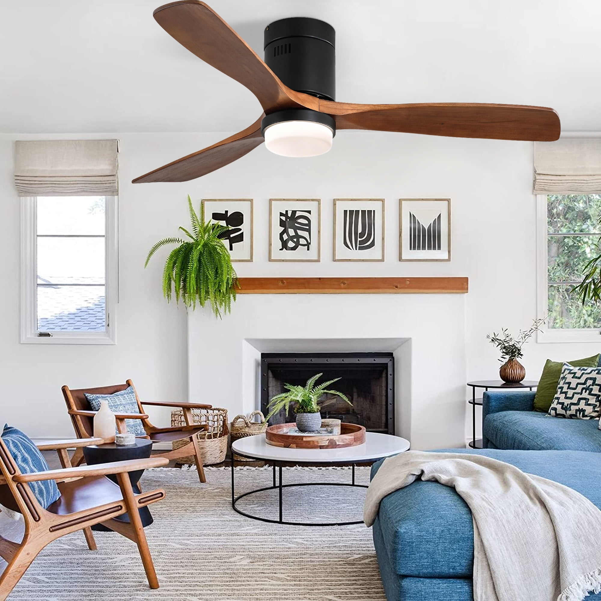 Extra Large Room Ceiling Fans | Shelly Lighting