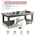 5 Inch Heavy Duty Casters Set of 4, Industrial Locking Casters 5000lbs ...