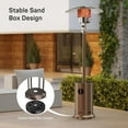 Outdoor Propane Heater, 48,000 BTU Steel Heaters with Auto-off ...