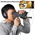 ODOMY Long Range 8X Magnification Ear Recording Watcher Sound Amplifier ...