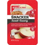 Crunch Pak Snack Featuring Bluey with Fresh Peeled Apples, Fruit Snacks ...
