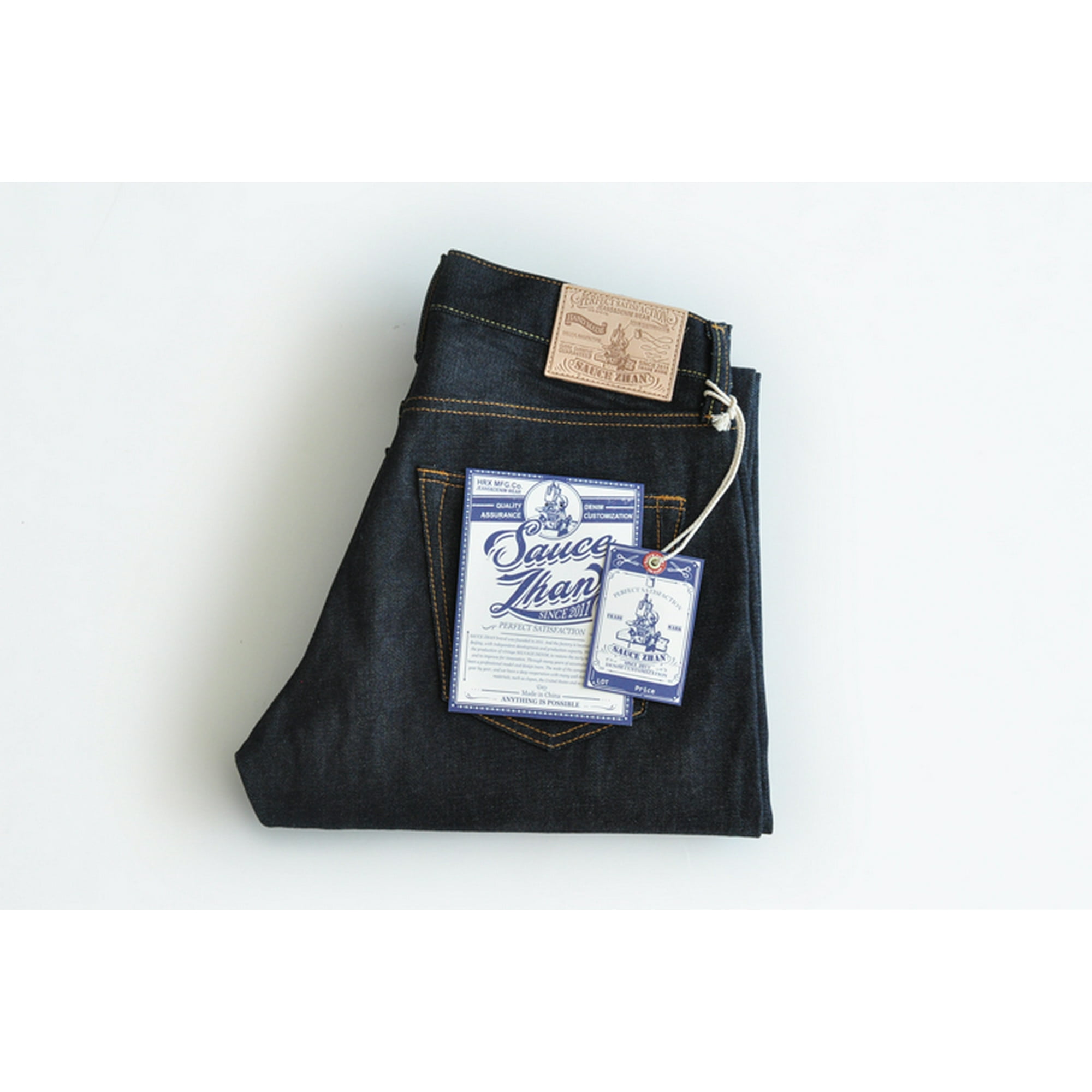 Click here for Zhaoyang Saucezhan 316xx Casual Selvedge Jeans Raw... prices