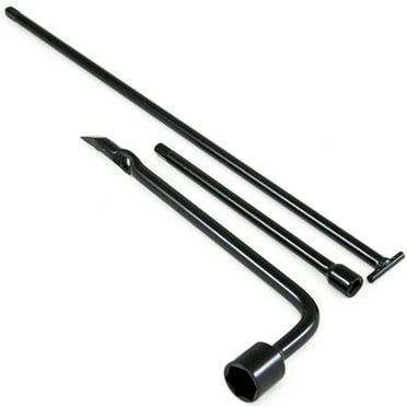 Red Hound Auto Spare Tire Jack Tool Lug Wrench Compatible with Nissan ...