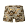 Teen Girls Underwear - Moon Stars Owls Soft Cotton Boxer Briefs Panties ...