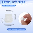 60Pack 5/8"(15.9mm) Plastic Hole Plug, Round Tubing Inserts, Furniture ...