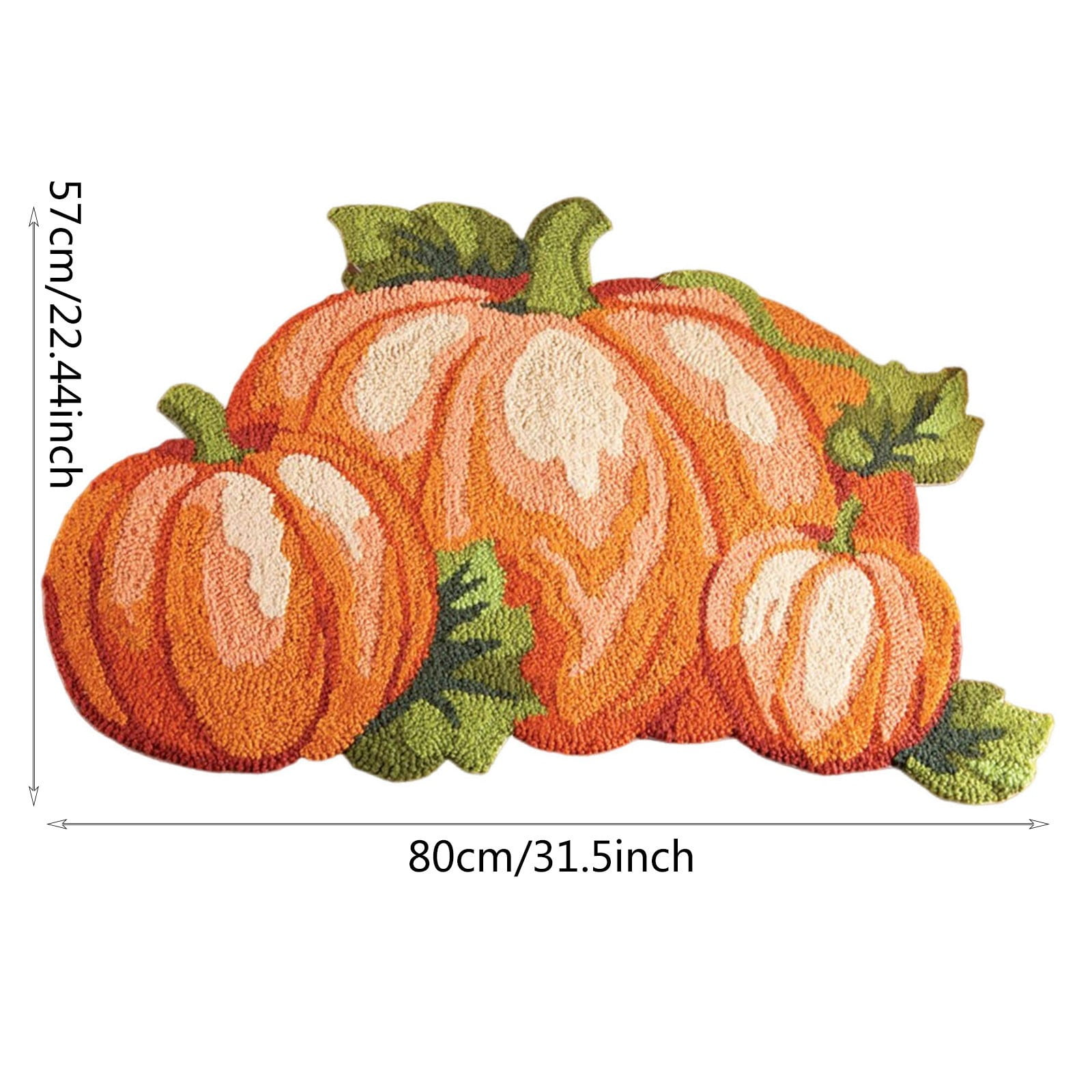 Click here for Ltdhehe Thanksgiving Shaped Pumpkin Rug 31X22Non S... prices