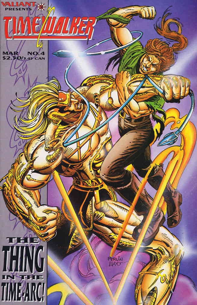 Timewalker #4 VF ; Valiant Comic Book - Walmart.com
