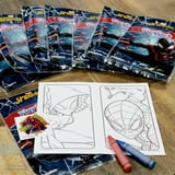 Marvel Spider-Man 8 Count Mini Play Pack with Small Coloring Book and ...
